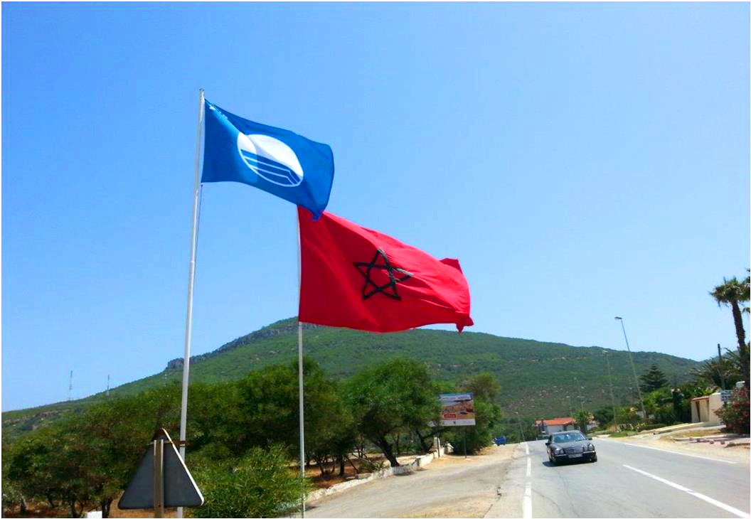 Amendis Tanger maintient le label« Pavillon Bleu » pour la plage Ba ...