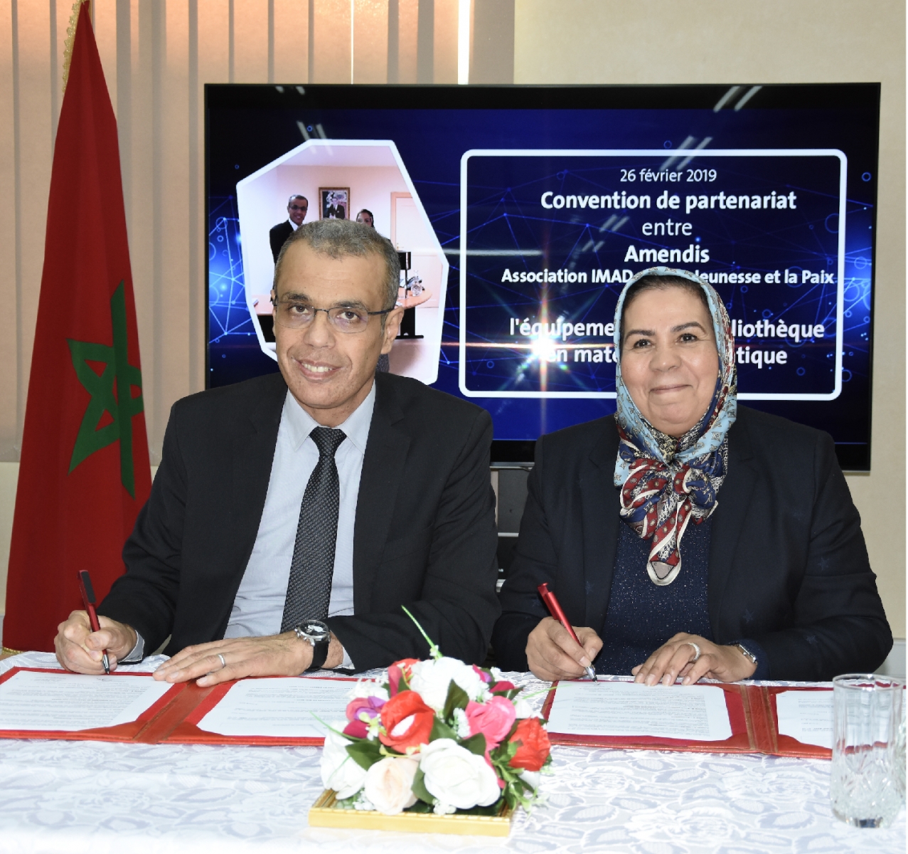 NOUVELLE COLLABORATION ENTRE AMENDIS ET IMAD EN FAVEUR DES JEUNES | Amendis